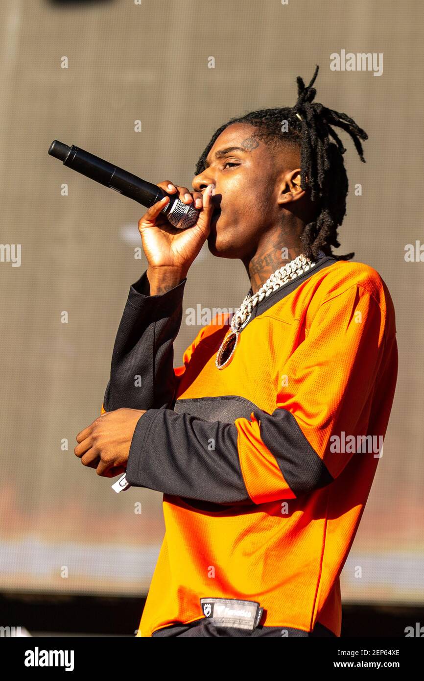 Polo G (Taurus Tremani Bartlett) during the Day N Vegas Music Festival ...