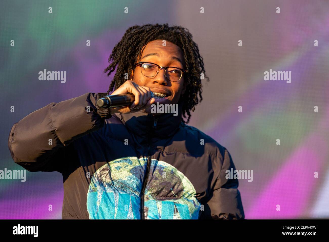 Lil Tecca (Tyler-Justin Anthony Sharpe) during the Day N Vegas Music ...