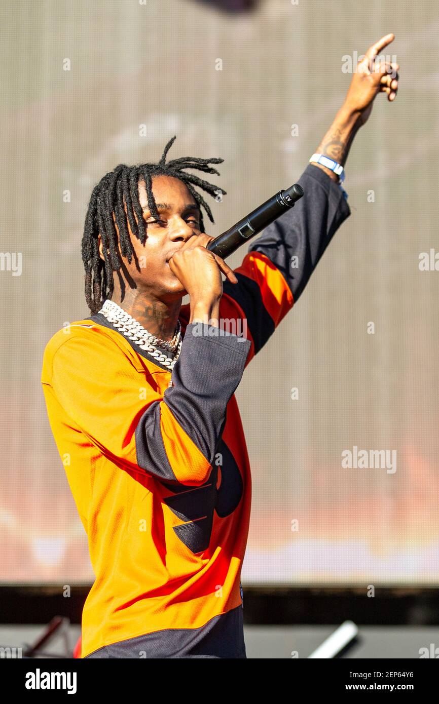 Polo G (Taurus Tremani Bartlett) during the Day N Vegas Music Festival ...