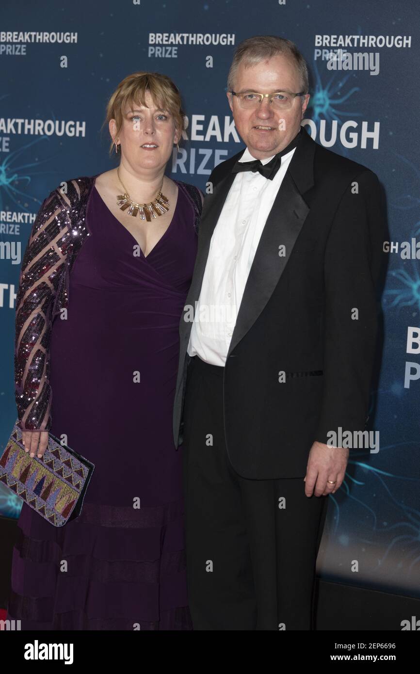 Katrina Hawking and Robert Hawking (R) attend the eighth annual ...