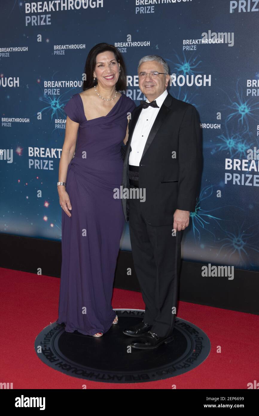Huda Zohbi and William Zogbhi attend the eighth annual Breakthrough Prize – the “Oscars of ...