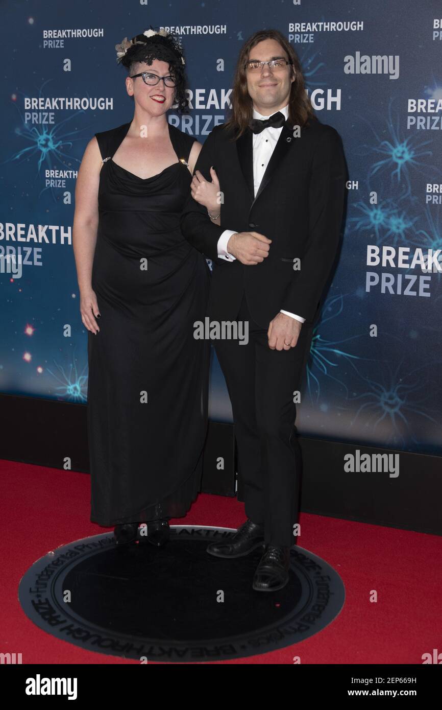 Valerie Desmarais and Simon Caron-Huot (R) attends the eighth annual ...
