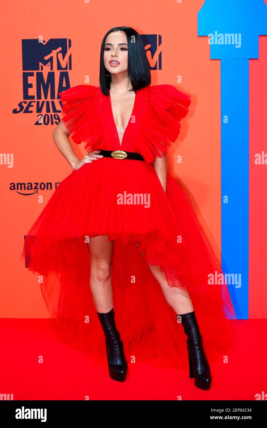 Becky G during the MTV European Music Awards 2019 (MTV EMA’s) at the ...