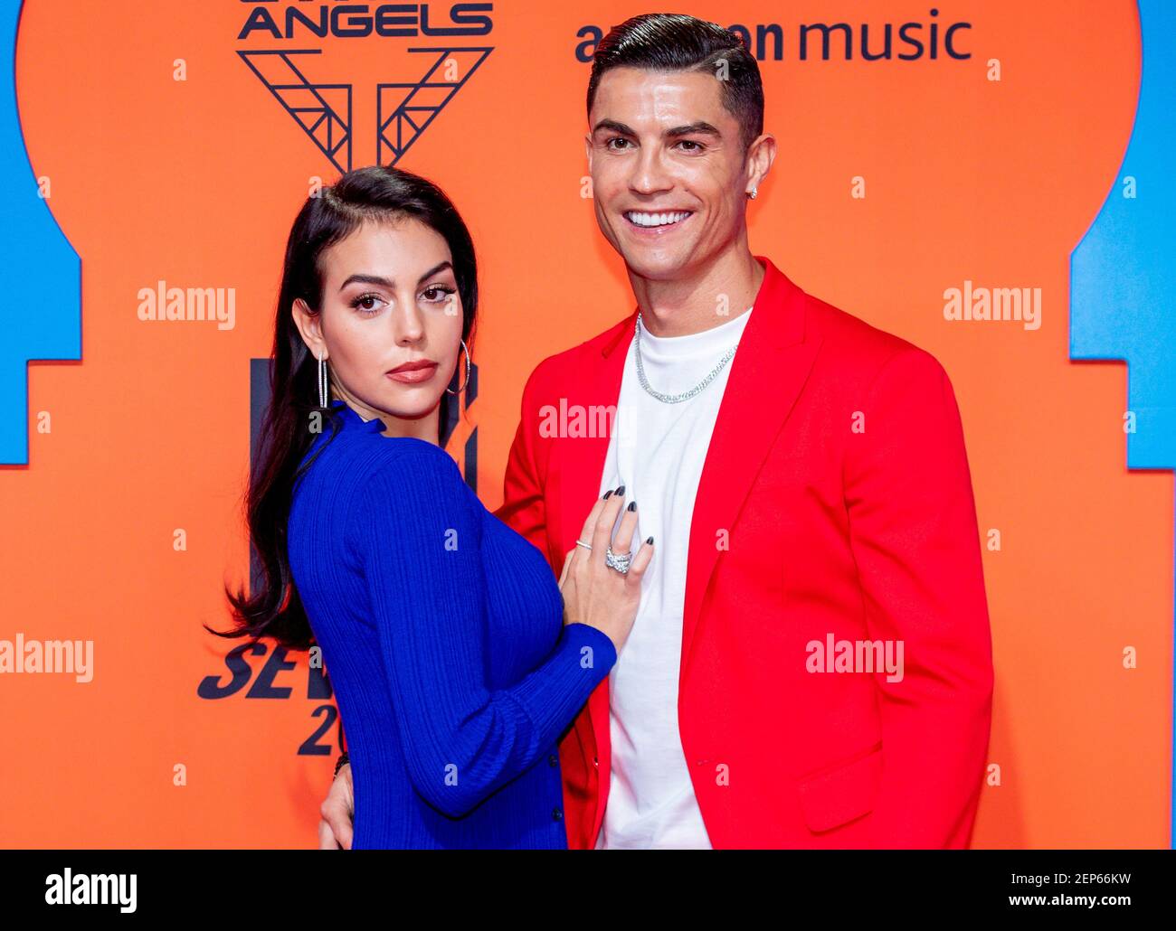 Cristiano Ronaldo and Georgina Rodriguez during the MTV European Music ...