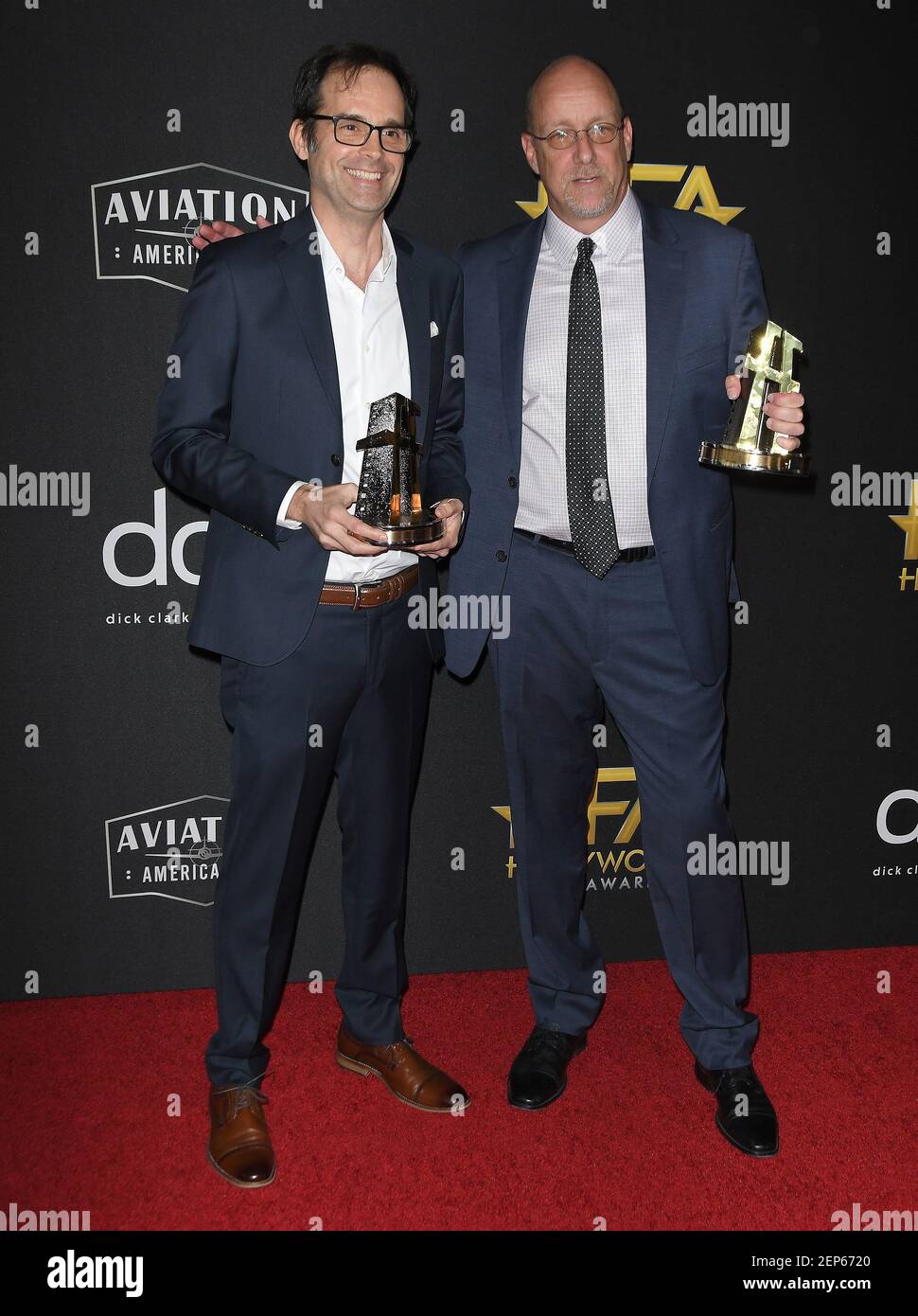 (L-R) Andrew Buckland and Mike McCusker at The 23rd Annual Hollywood ...