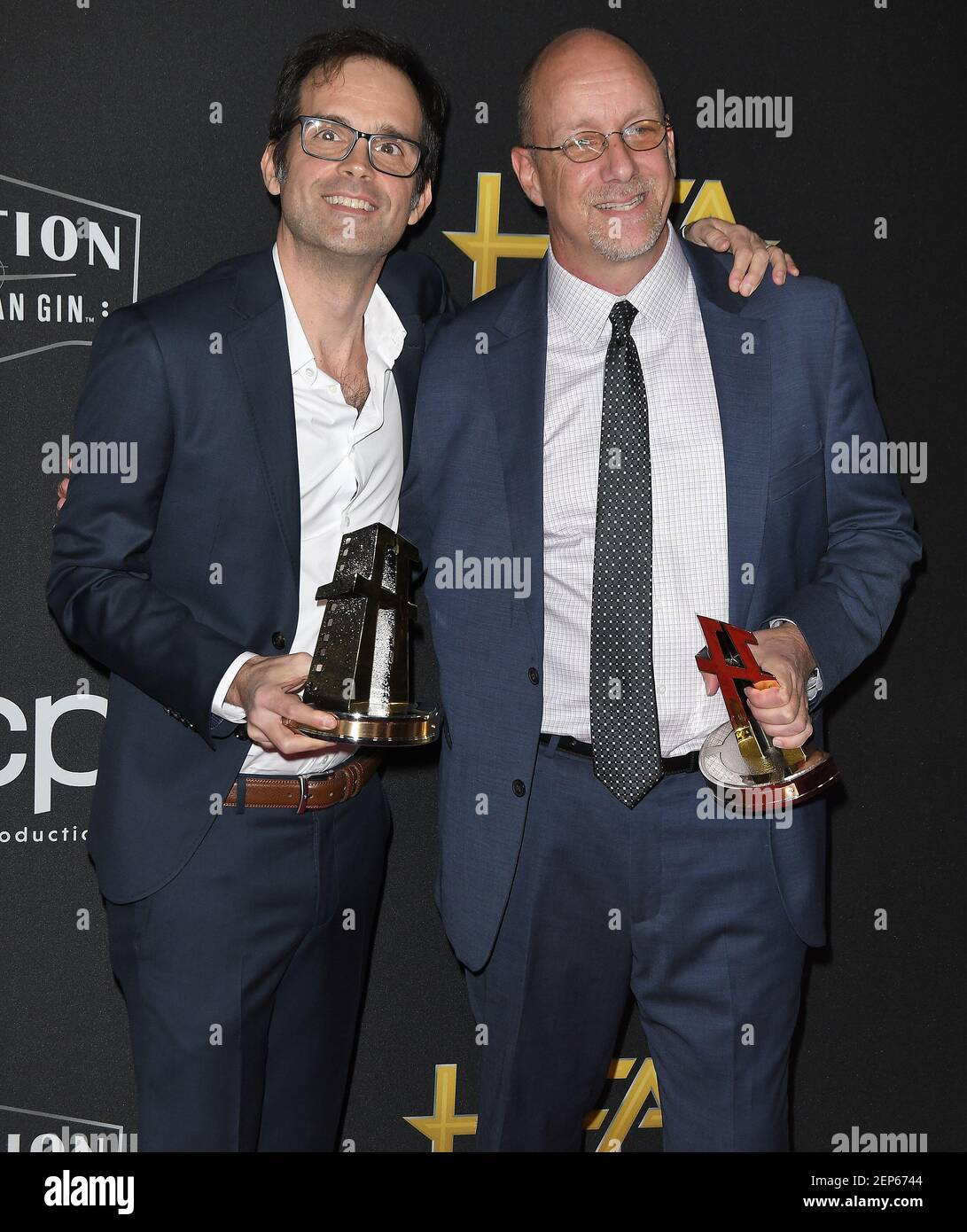 (L-R) Andrew Buckland and Mike McCusker at The 23rd Annual Hollywood ...