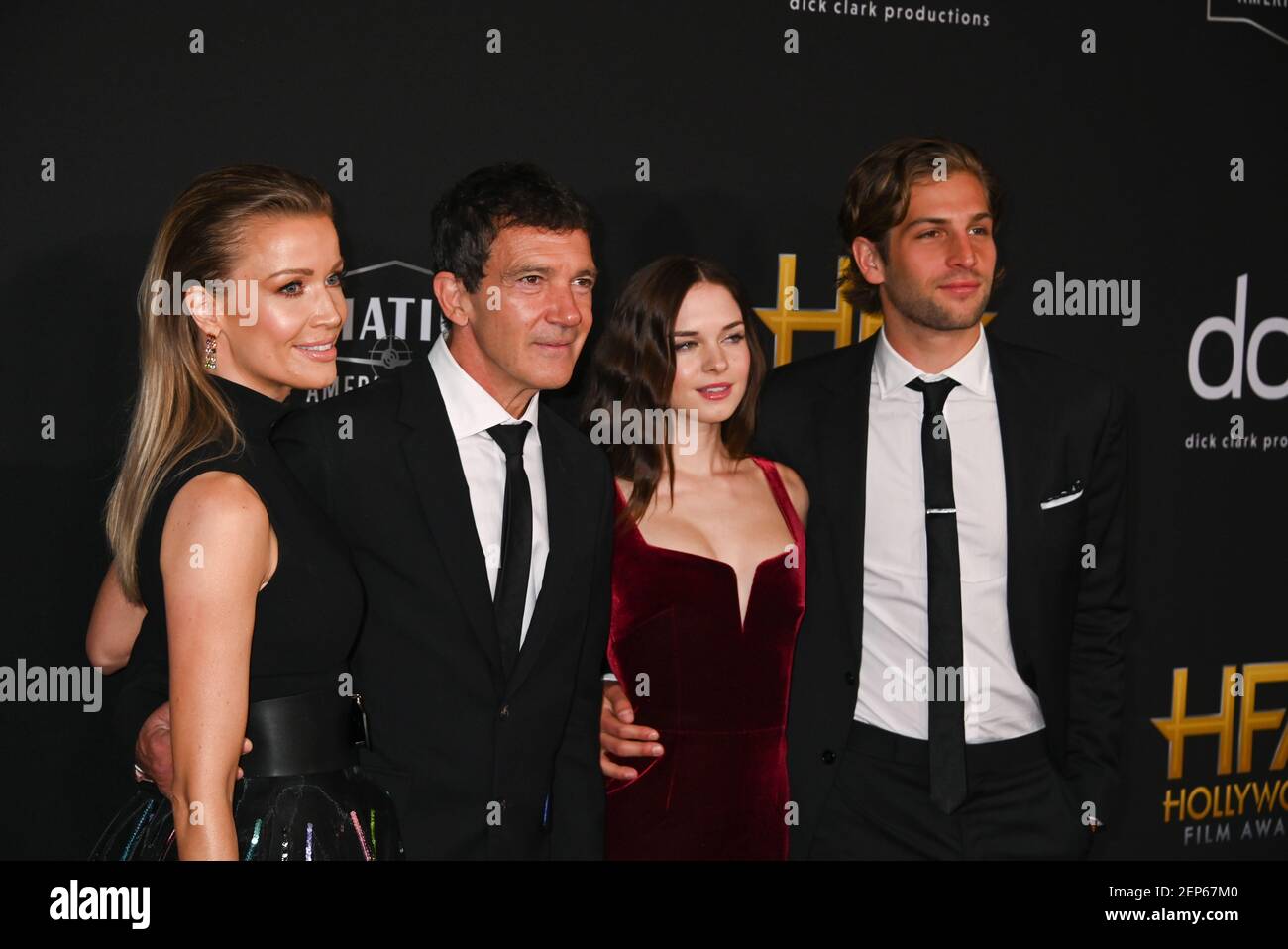 Nicole Kimpel, Antonio Bandaras, Stella Banderas arrives to the 23rd ...