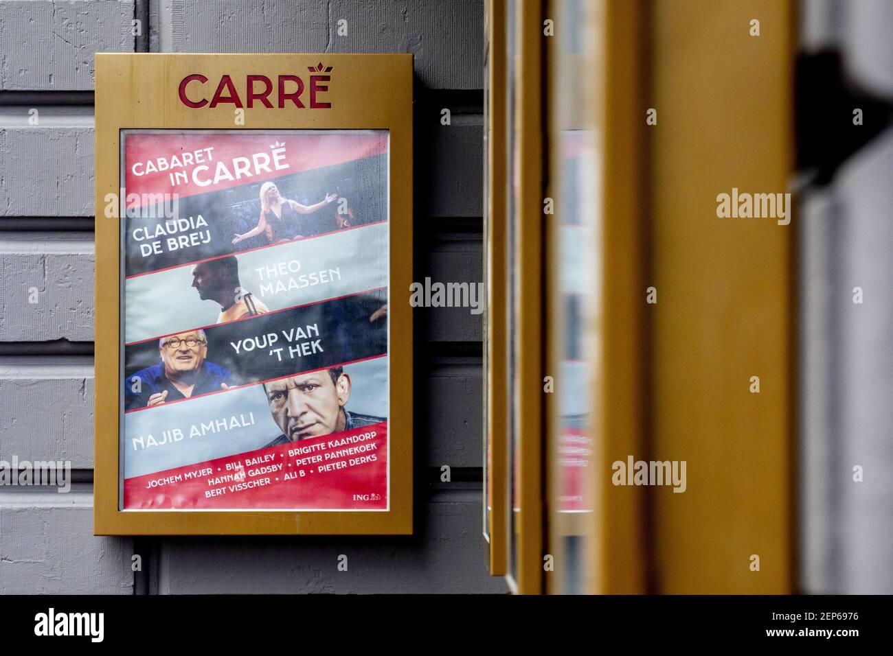 AMSTERDAM, Centre, 04-11-2019, Royal Theatre Carré in Amsterdam is ...