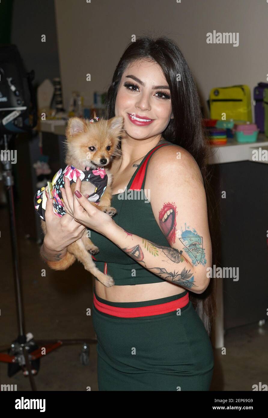 MIAMI, FLORIDA - NOV 4: Reina de la Cancion contestant Giselle is seen ...