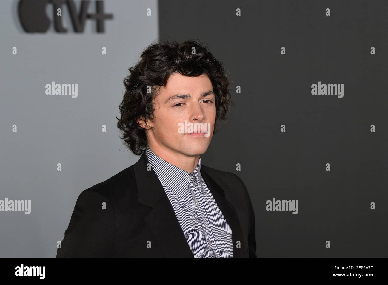 Adrian Blake Enscoe attends the Apple TV+'s "The Morning Show" World ...