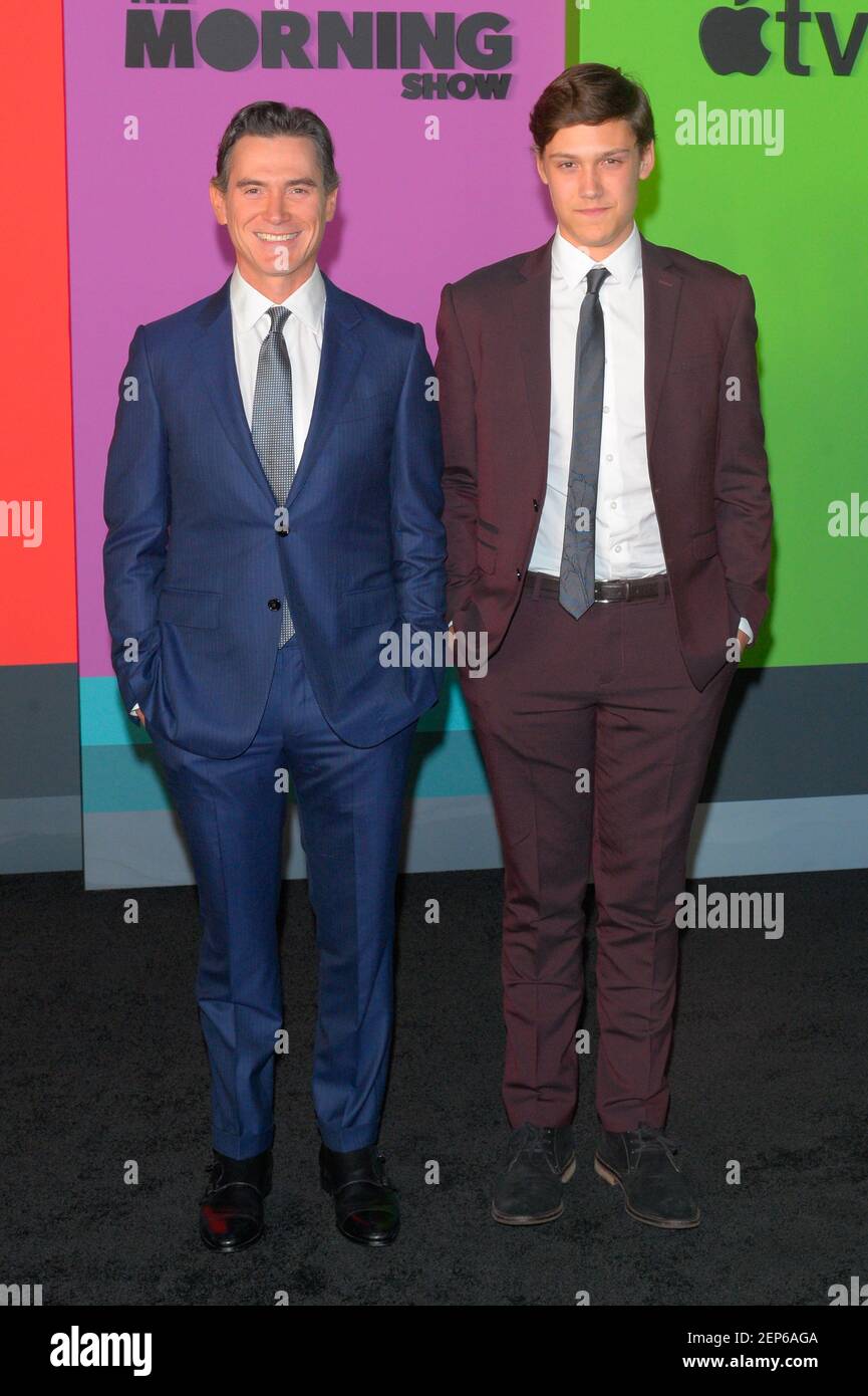 Billy Crudup and William Atticus Parker attend the Apple TV+'s "The ...