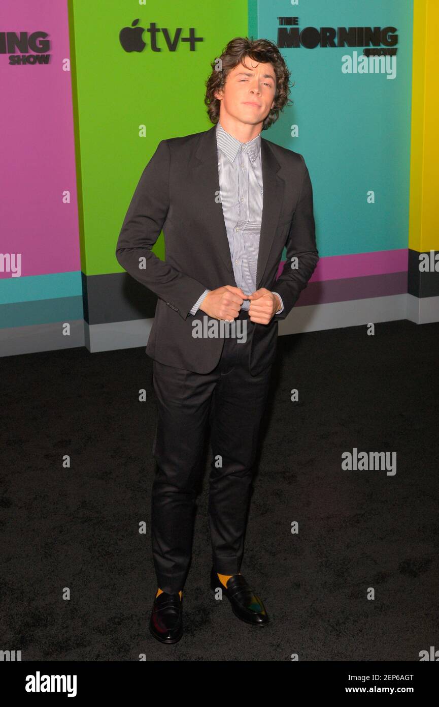 Adrian Blake Enscoe attends the Apple TV+'s "The Morning Show" World ...