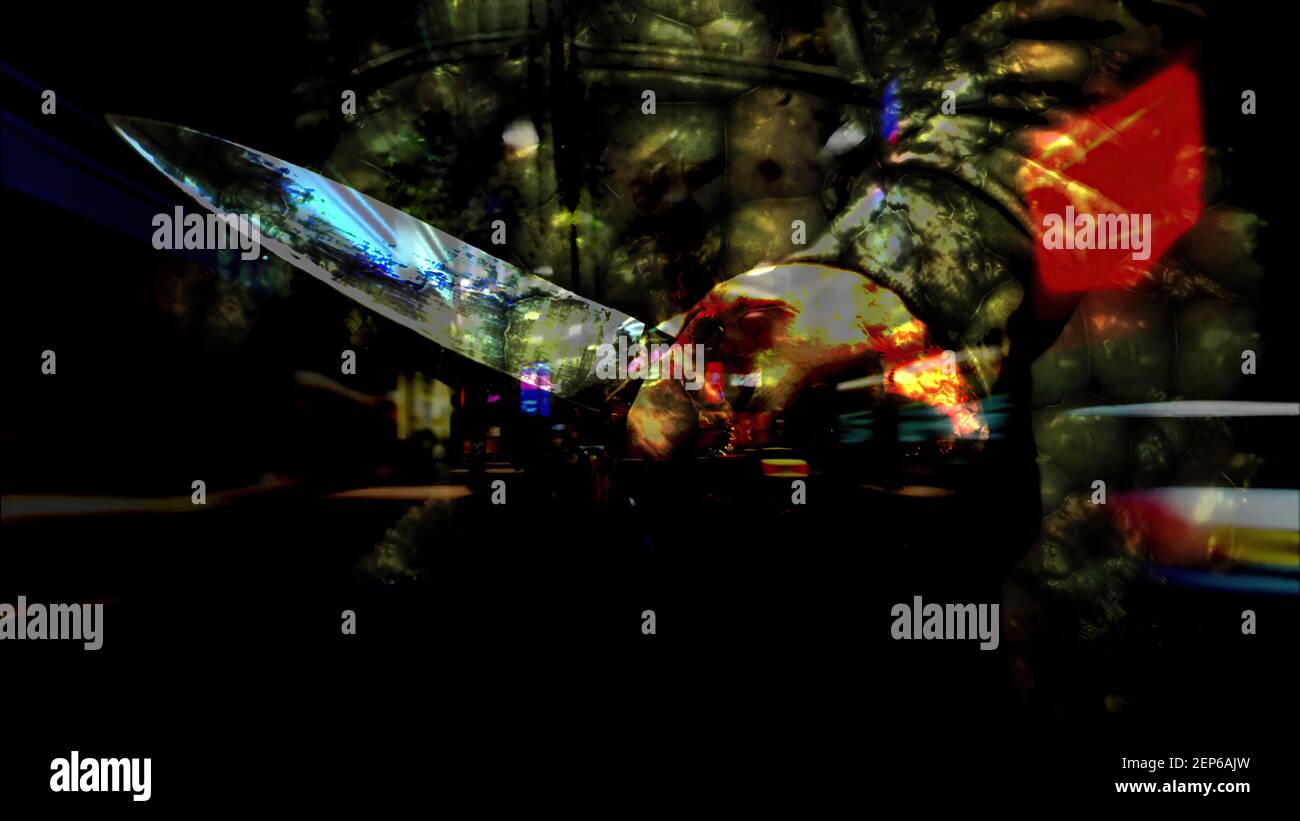 3d rendering animation horror zombie hi-res stock photography and ...