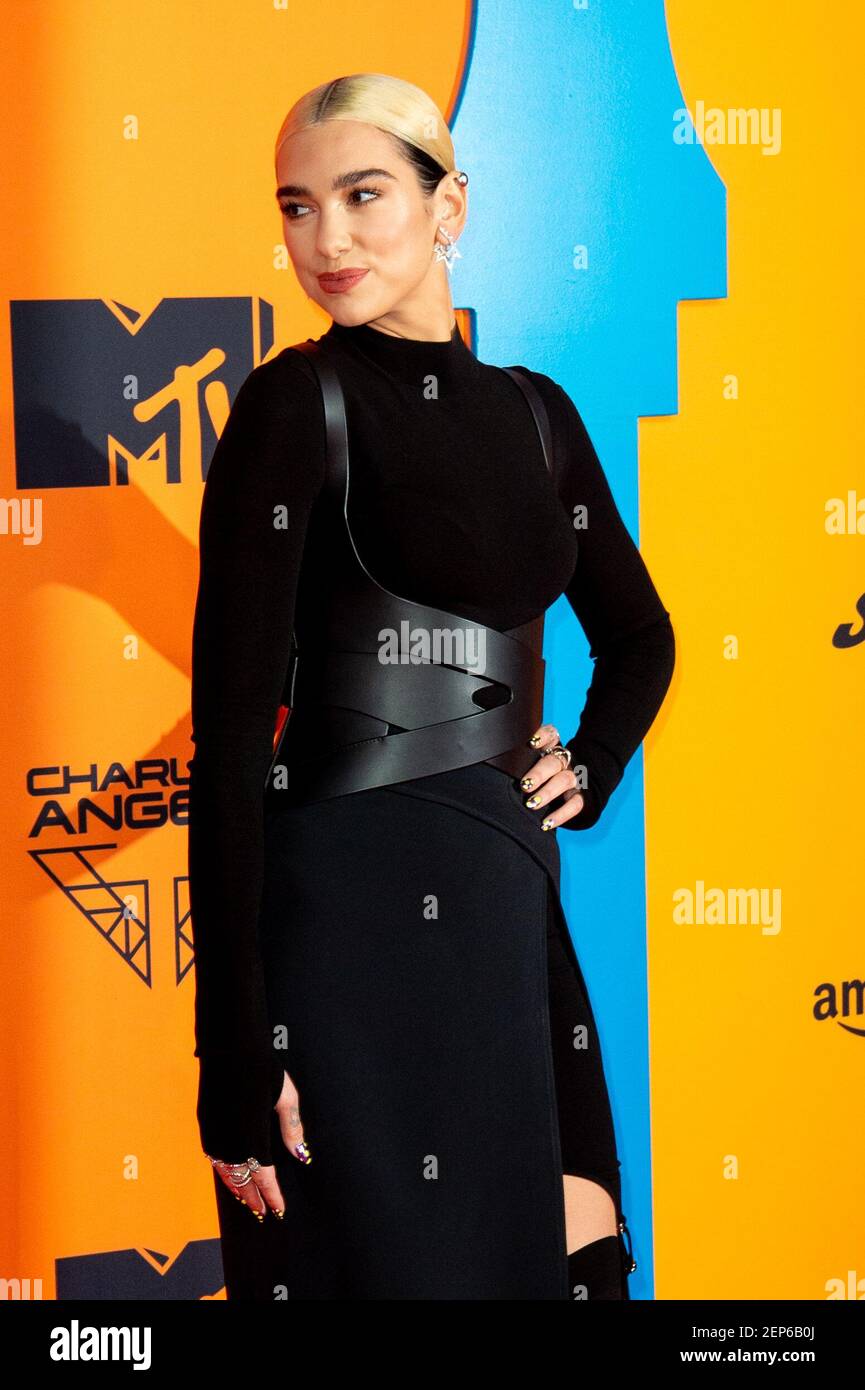 Dua Lipa during the MTV European Music Awards 2019 (MTV EMA’s) at the ...