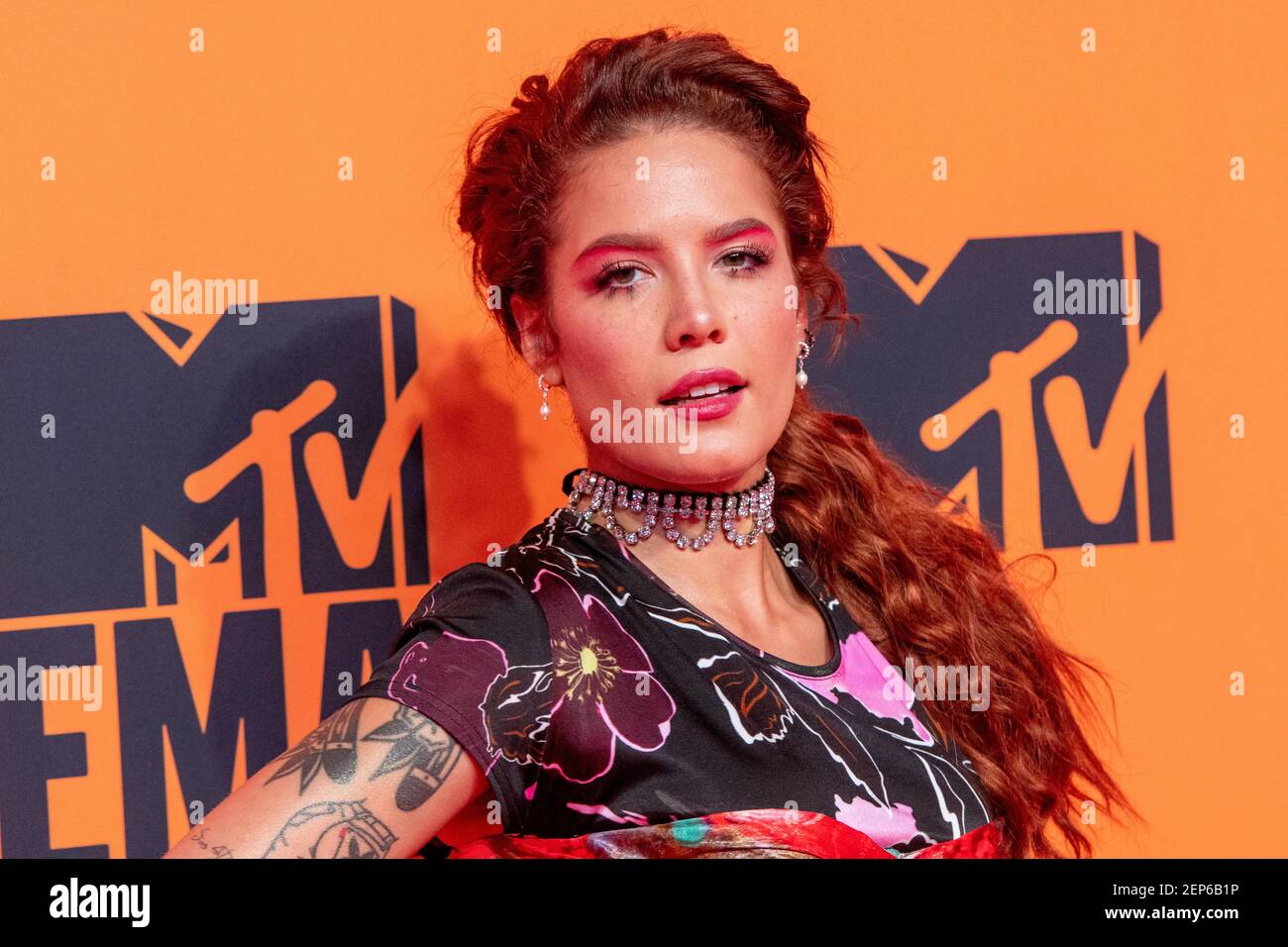 Halsey during the MTV European Music Awards 2019 (MTV EMA’s) at the ...