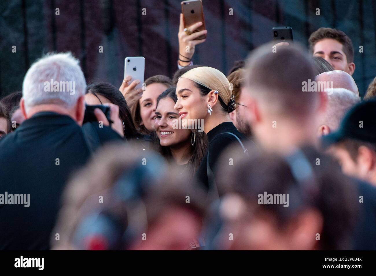 Dua Lipa during the MTV European Music Awards 2019 (MTV EMA’s) at the ...