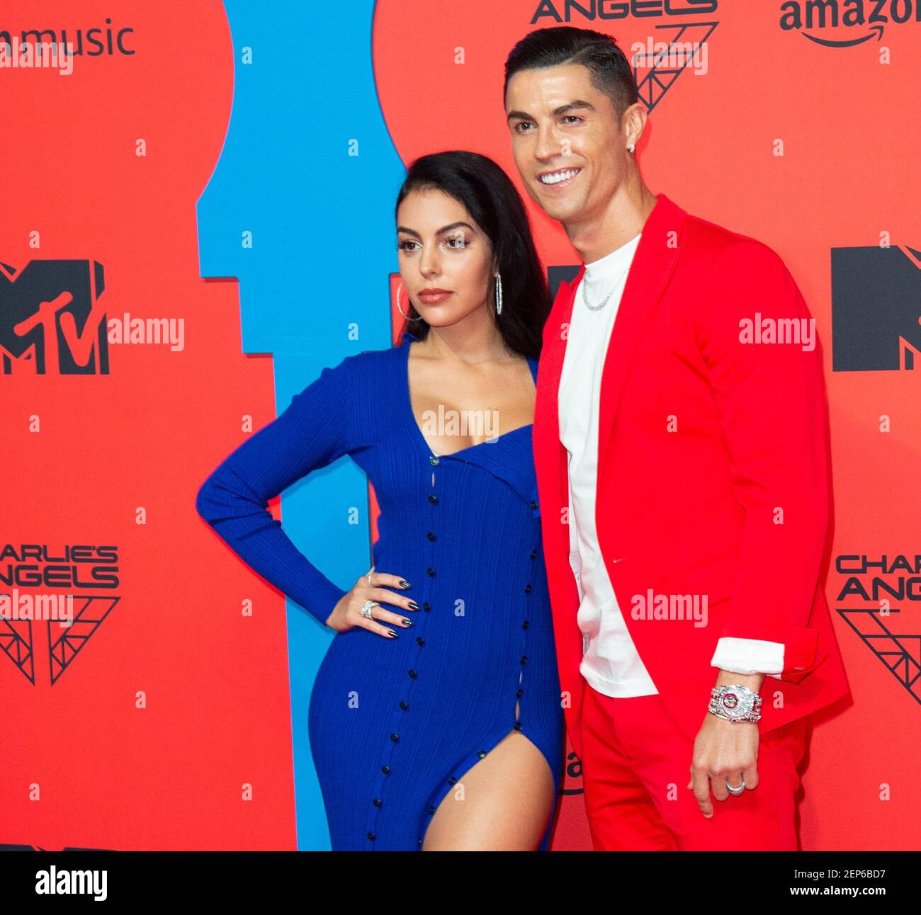 Cristiano Ronaldo and Georgina Rodriguez during the MTV European Music ...