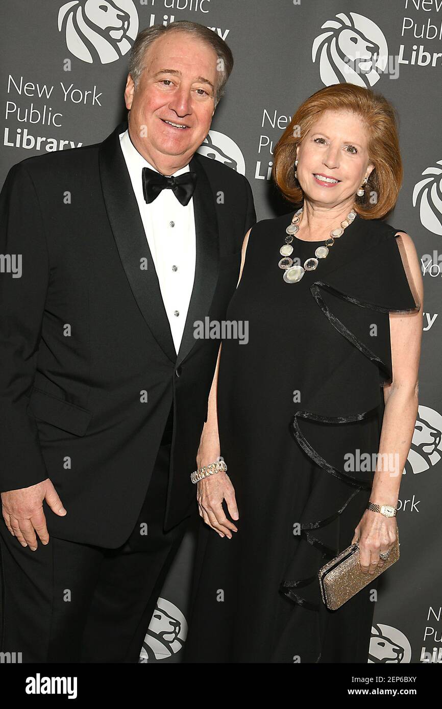 Howard Milstein and Abby Milstein attends The New York Public Library's ...