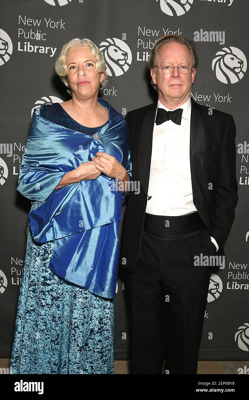Peter Baldwin and wife Lisbet Rausing attends The New York Public ...