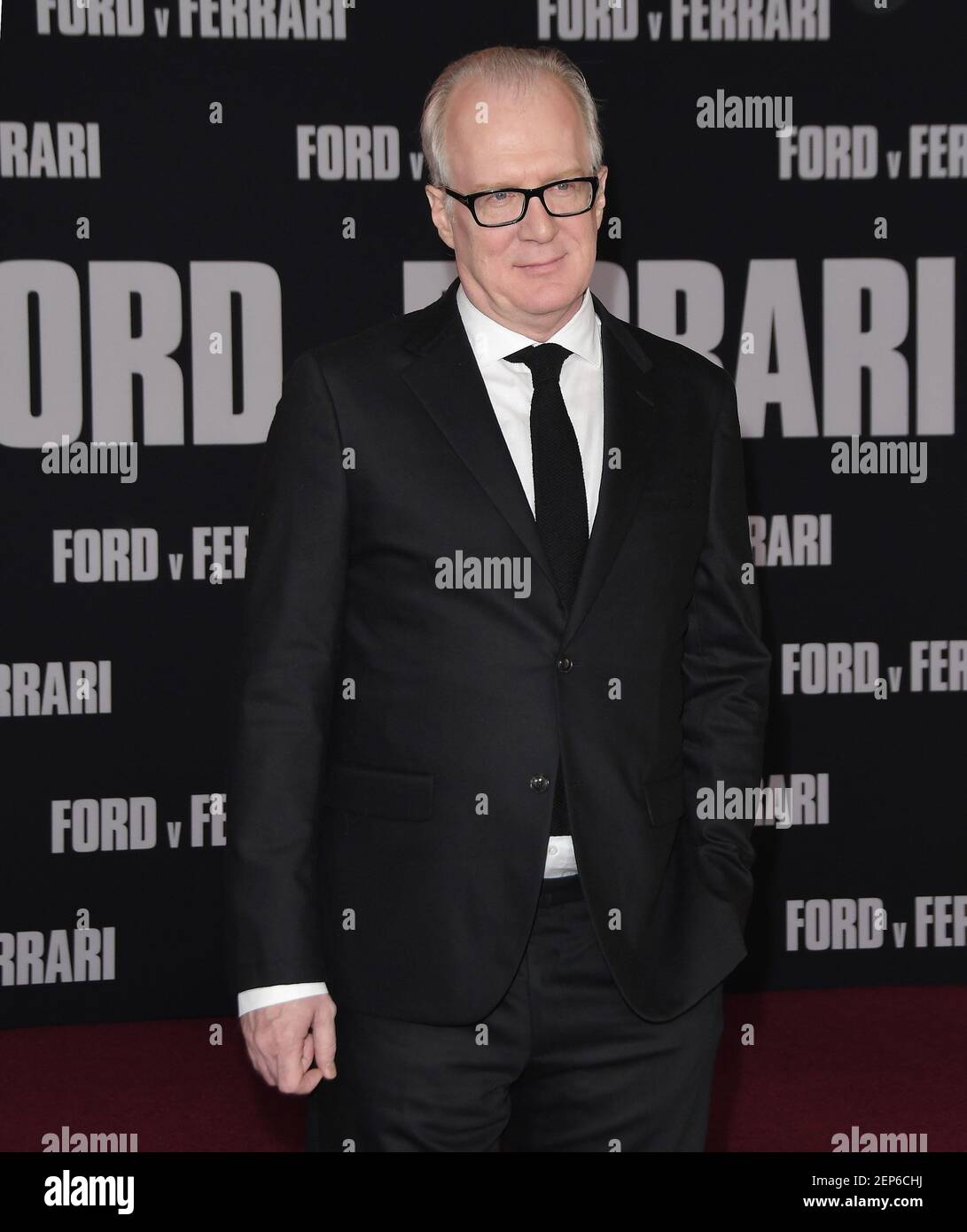 Tracy Letts arrives at the FORD v FERRARI Los Angeles Screening held at ...