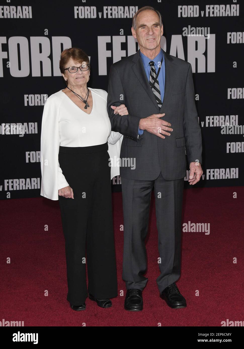 Peter Miles arrives at the FORD v FERRARI Los Angeles Screening held at ...