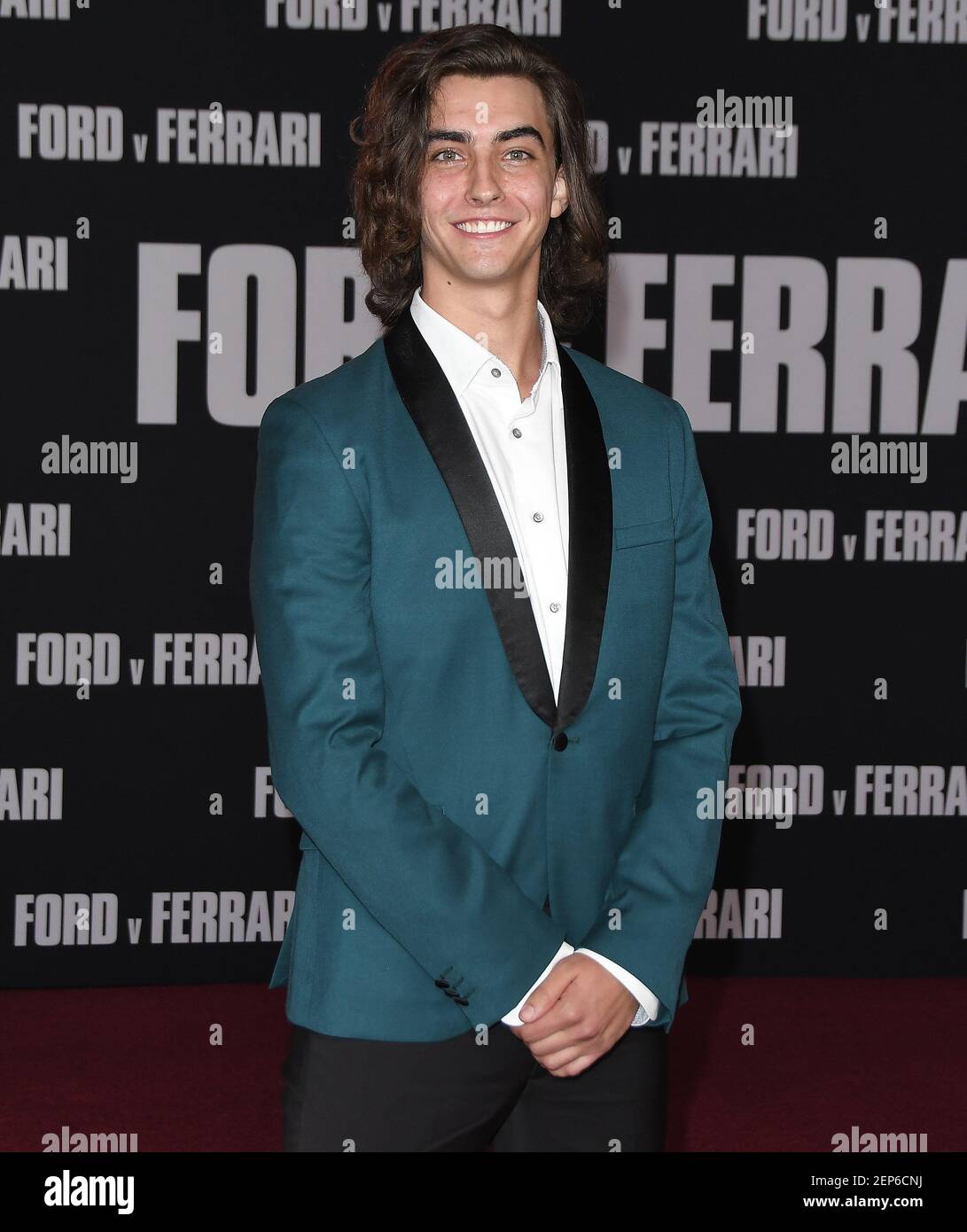 Larsen Deane arrives at the FORD v FERRARI Los Angeles Screening held ...