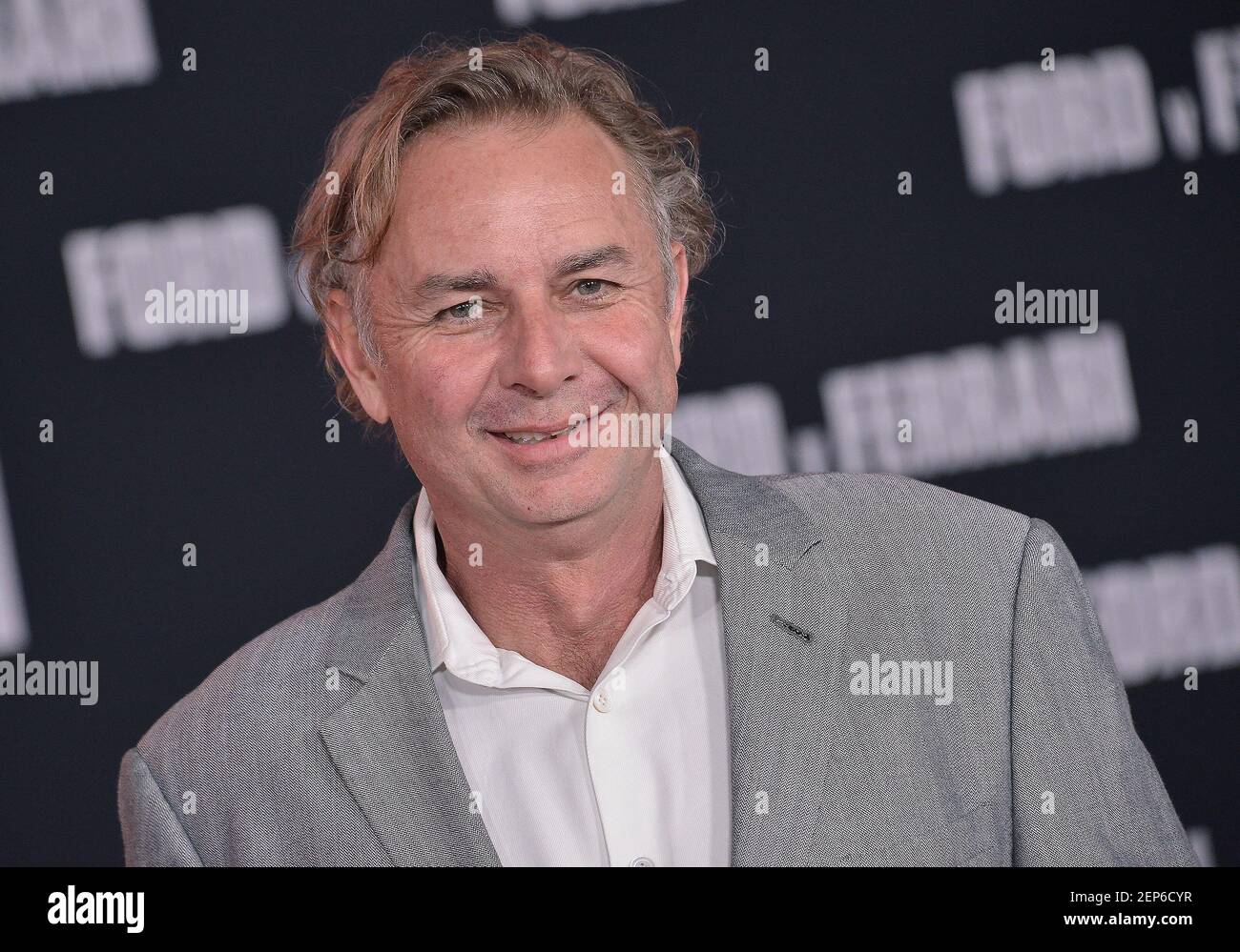 Robert Nagle arrives at the FORD v FERRARI Los Angeles Screening held ...