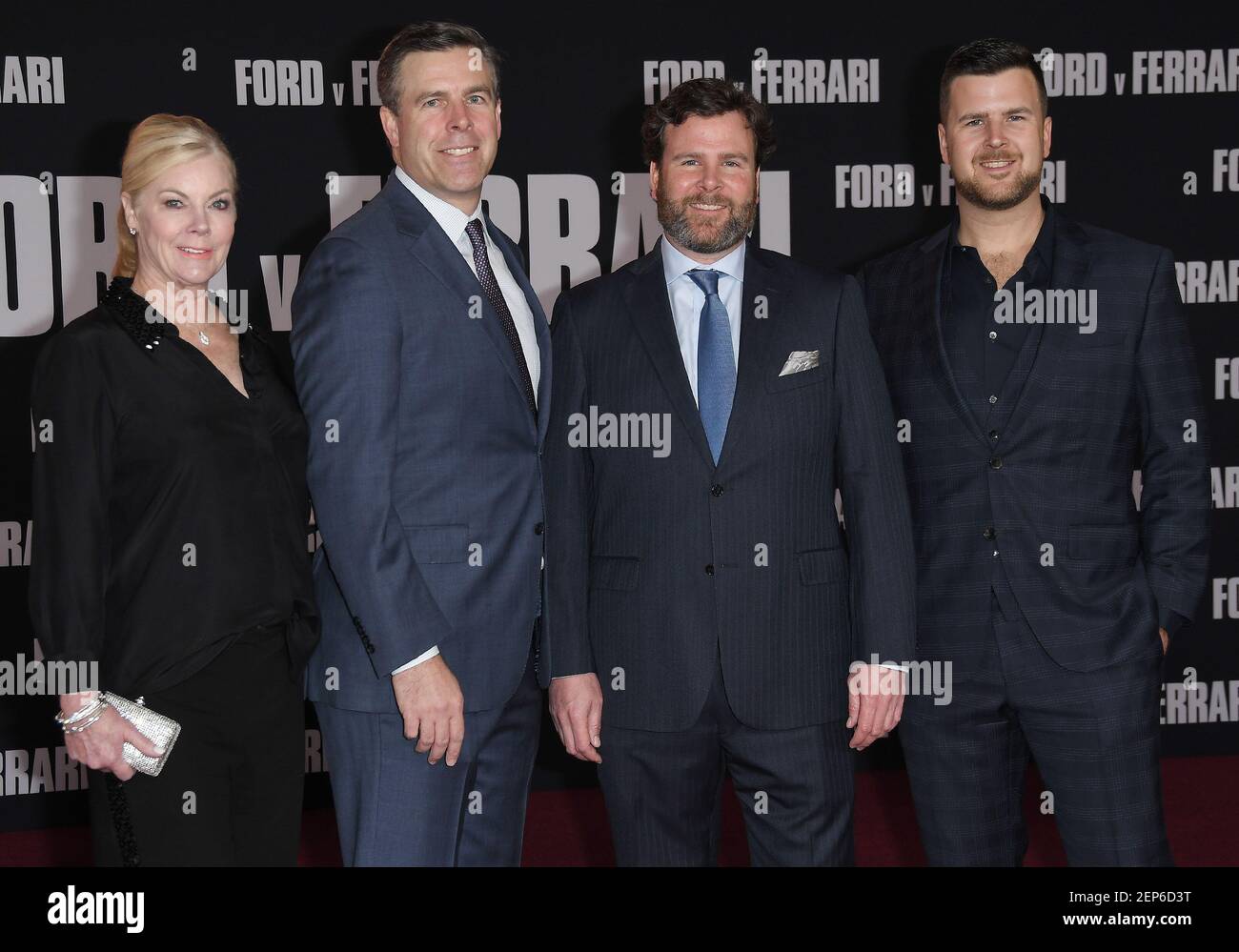 (L-R) Bonnie Shelby, Aaron Shelby, Shawn Shelby, and Randall Shelby at ...