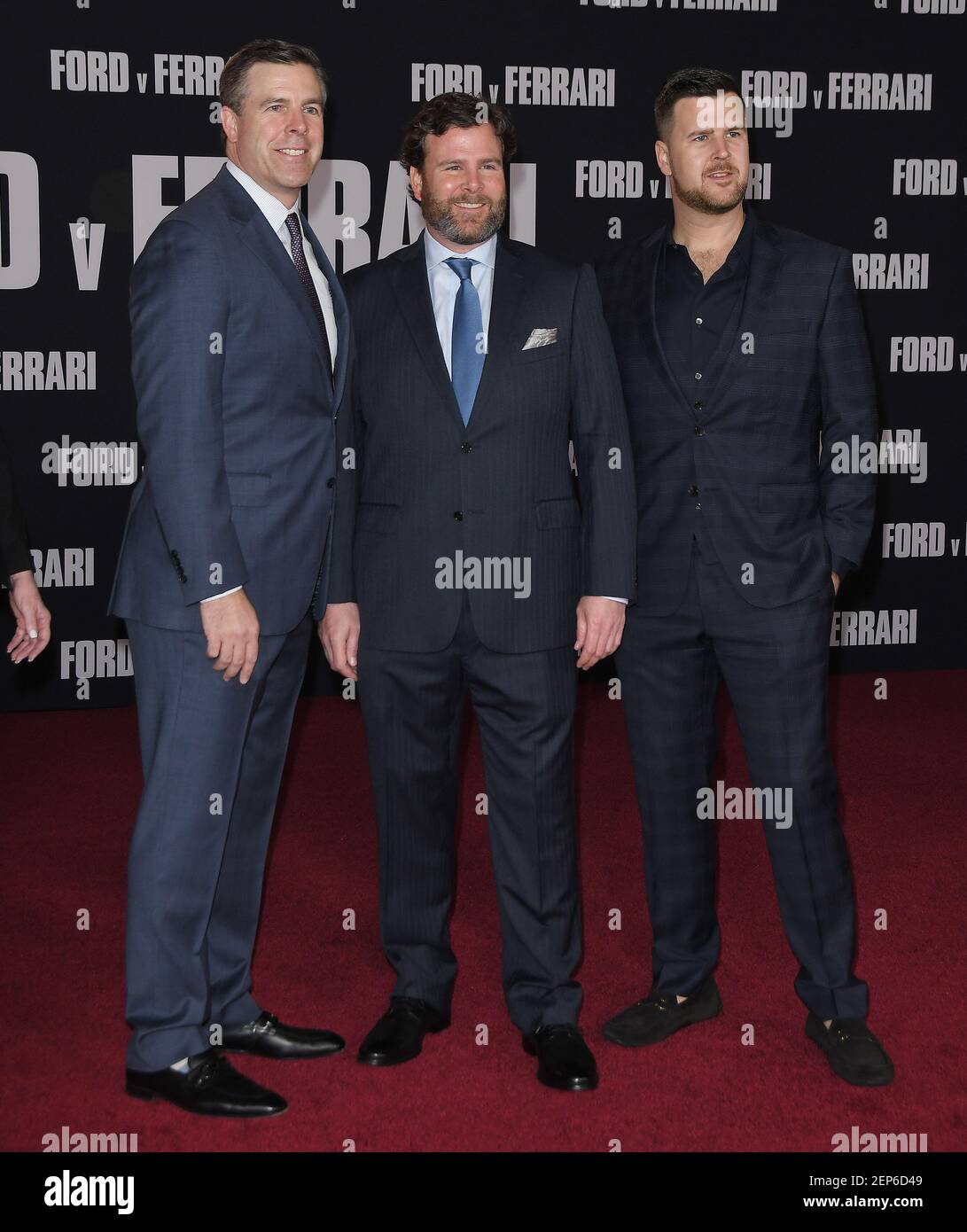 (L-R) Aaron Shelby, Shawn Shelby, and Randall Shelby at the FORD v ...