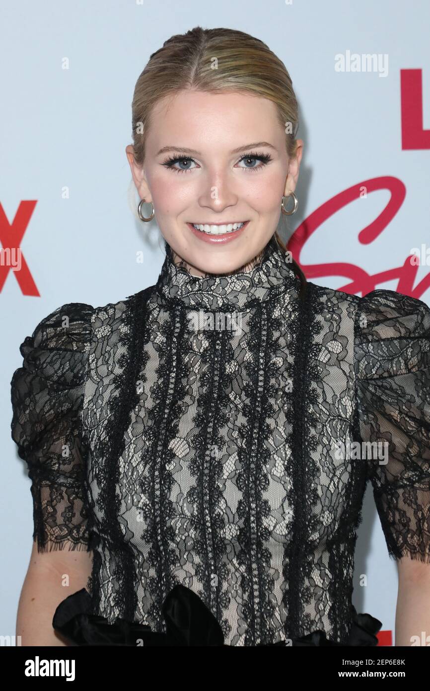 LOS ANGELES, CALIFORNIA, USA - NOVEMBER 04: Actress Madison Thompson ...