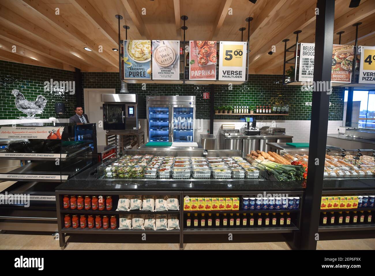 Illustration picture shows a Jumbo supermarket in Pelt, the first ...