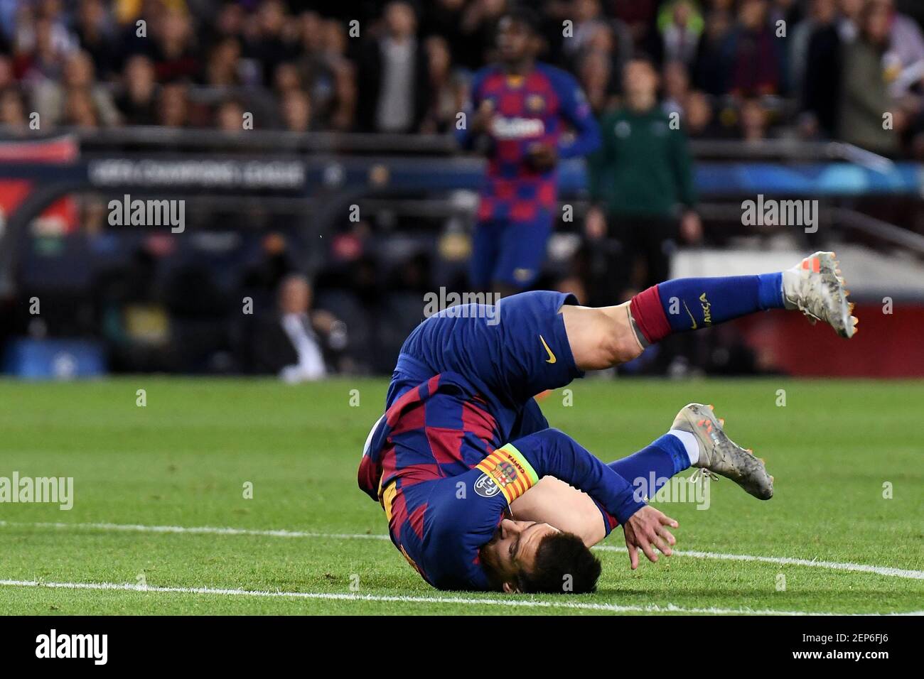 Lionel Messi of FC Barcelona during the match FC Barcelona v Slavia ...
