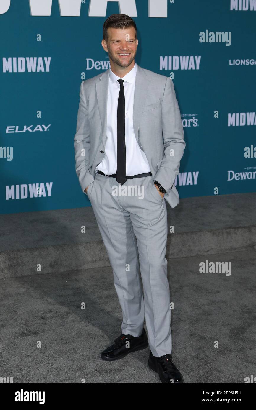 Jason New at the MIDWAY World Premiere held at Regency Village Theatre ...