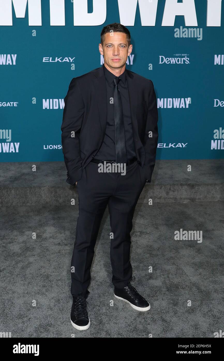 James Carpinello at the MIDWAY World Premiere held at Regency Village ...
