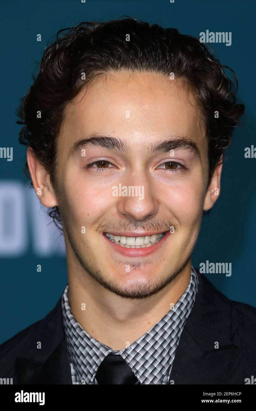 Mikael Conde at the MIDWAY World Premiere held at Regency Village ...