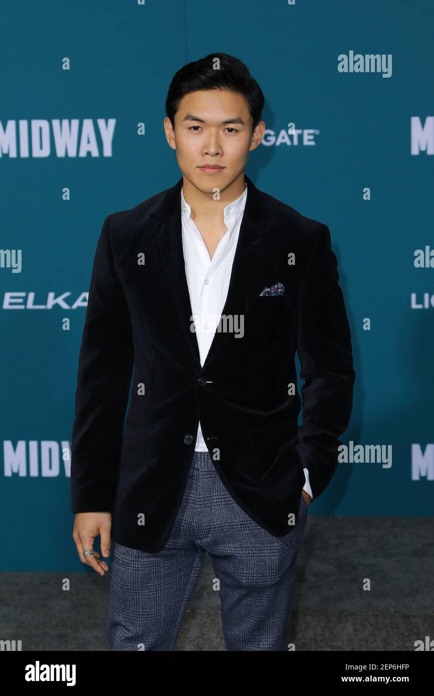 Kenny Leu at the MIDWAY World Premiere held at Regency Village Theatre ...
