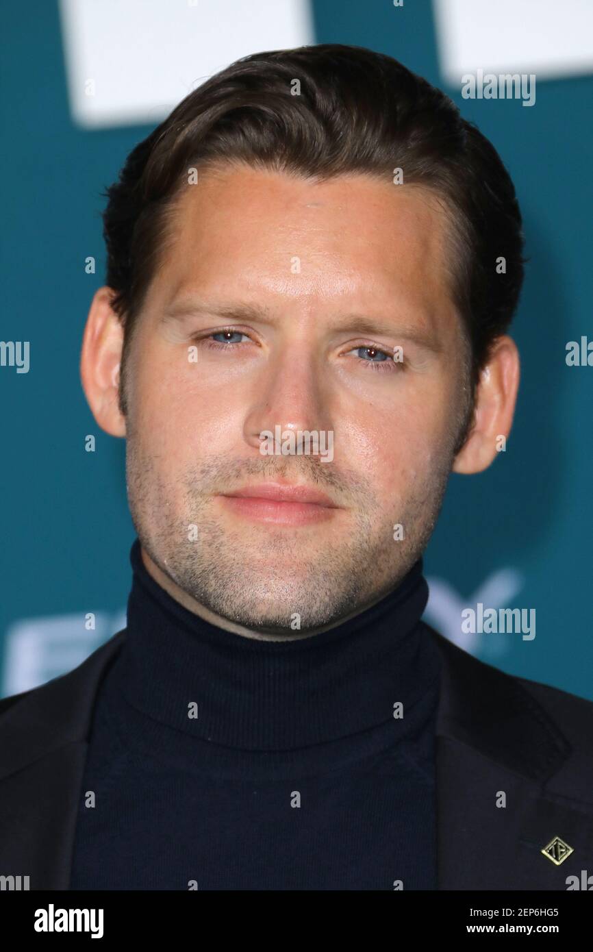 Luke Kleintank at the MIDWAY World Premiere held at Regency Village ...