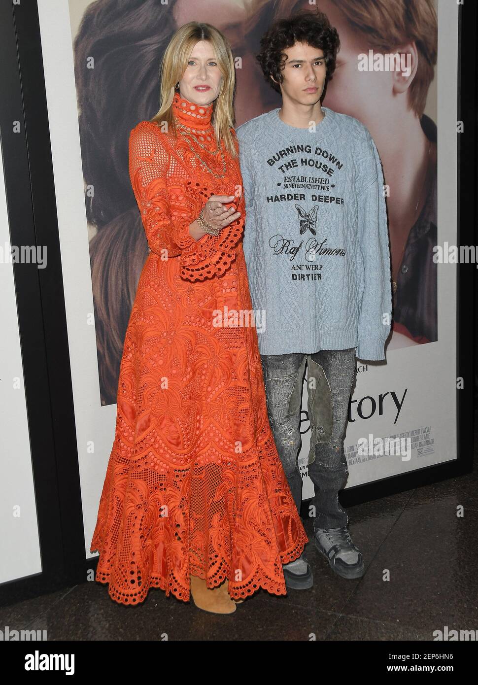 (L-R) Laura Dern and Son Ellery Harper at Netflix’s MARRIAGE STORY Los ...