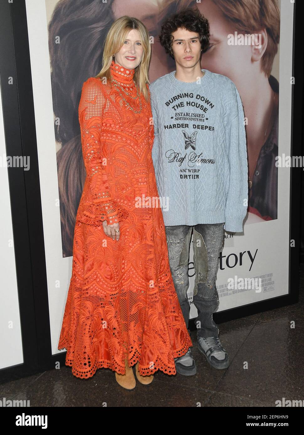 (L-R) Laura Dern and Son Ellery Harper at Netflix’s MARRIAGE STORY Los ...