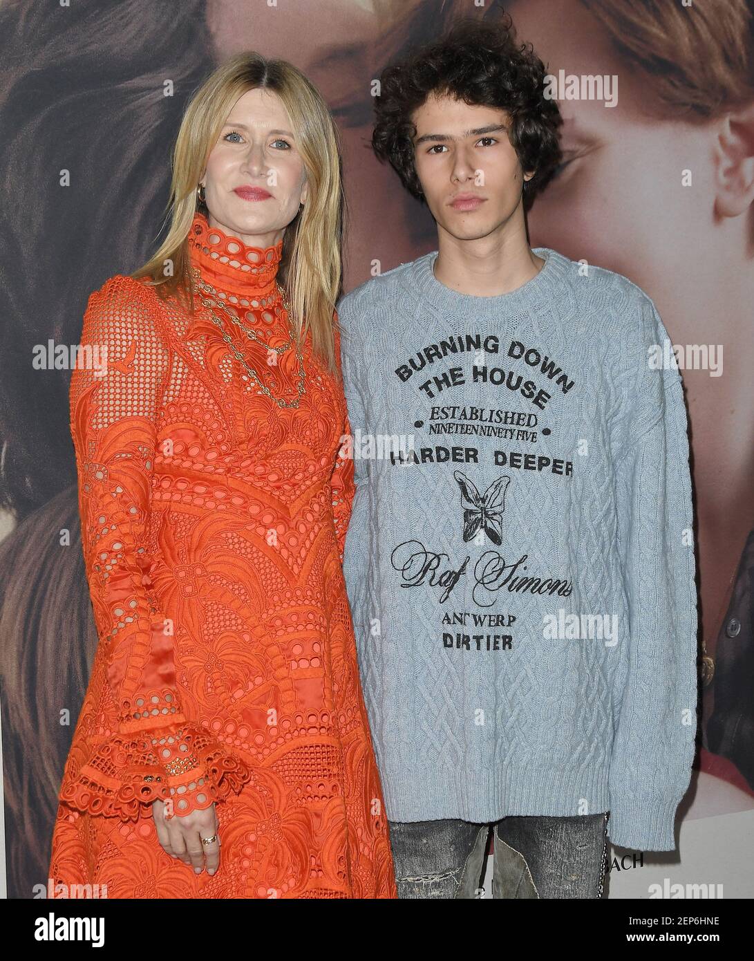 (L-R) Laura Dern and Son Ellery Harper at Netflix’s MARRIAGE STORY Los ...