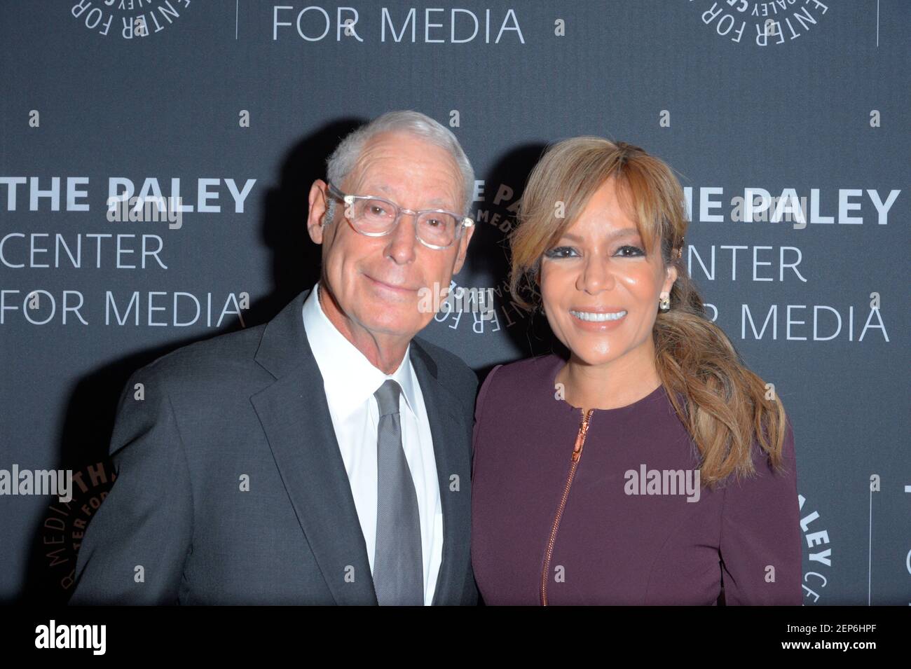 Henry Schleiff and Sunny Hostin attend The Paley Center For Media ...