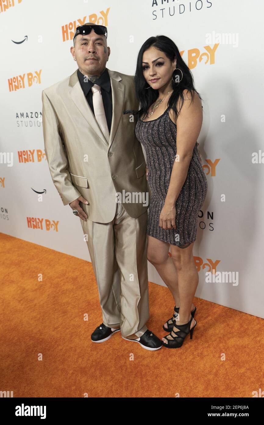 Mario Ponce and his date attend the premiere of Amazon's "Honey Boy" at ...