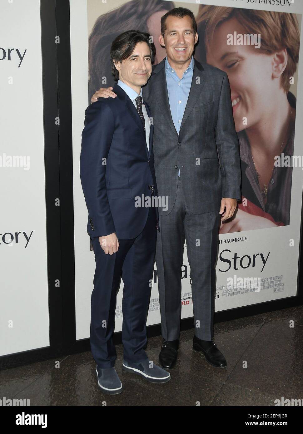 (L-R) Noah Baumbach and Scott Stuber at Netflix’s MARRIAGE STORY Los ...