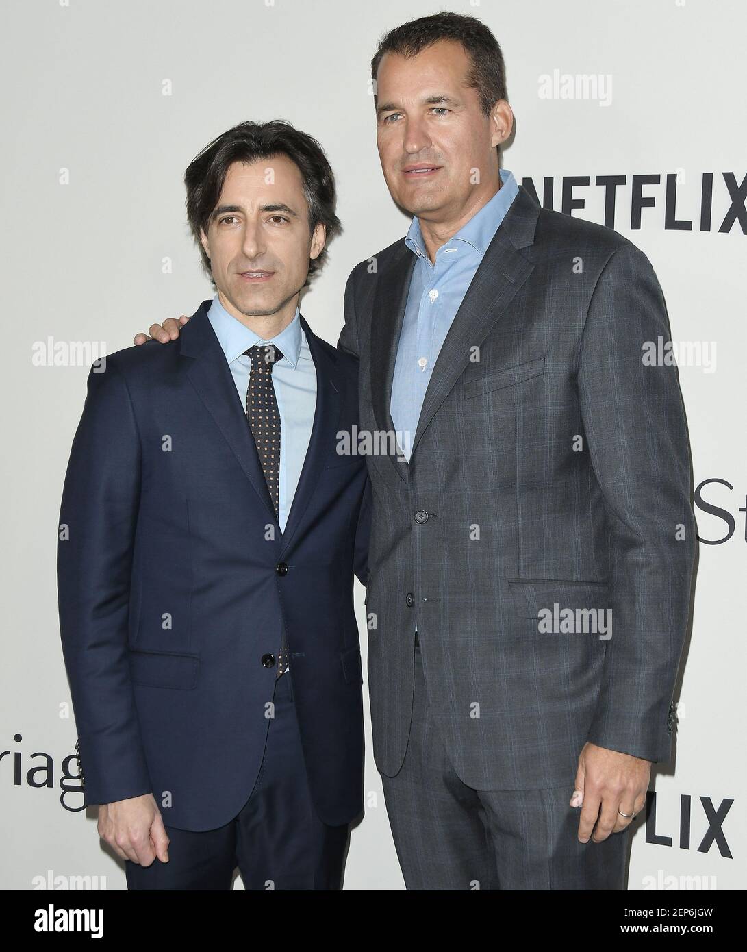 (L-R) Noah Baumbach and Scott Stuber at Netflix’s MARRIAGE STORY Los ...