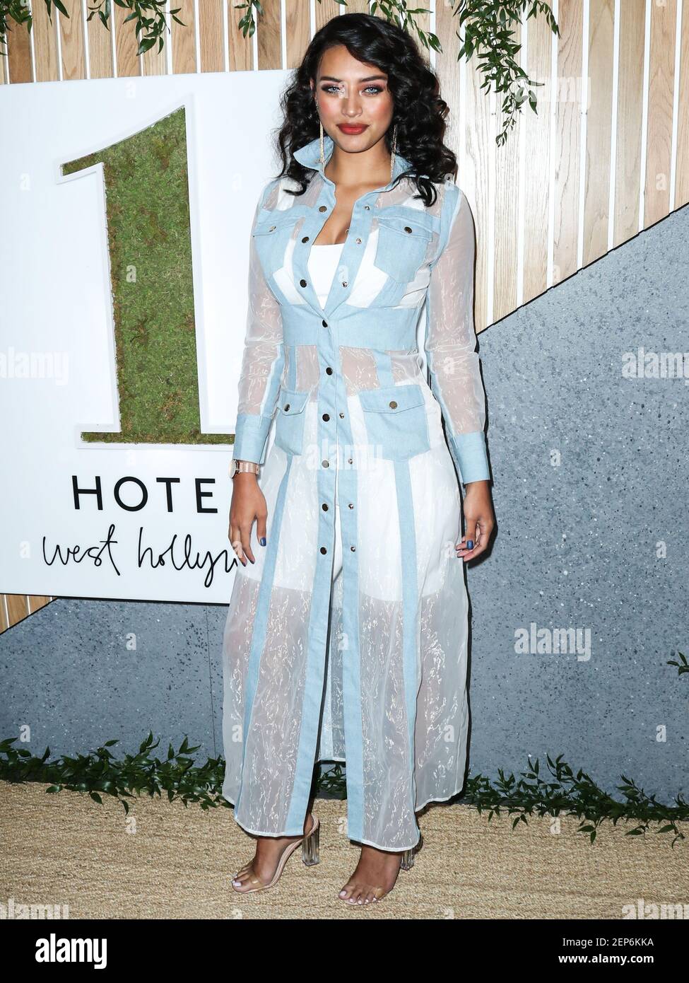 WEST HOLLYWOOD, LOS ANGELES, CALIFORNIA, USA - NOVEMBER 05: Sela Vave ...