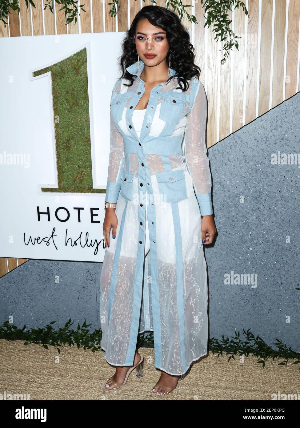 WEST HOLLYWOOD, LOS ANGELES, CALIFORNIA, USA - NOVEMBER 05: Sela Vave ...