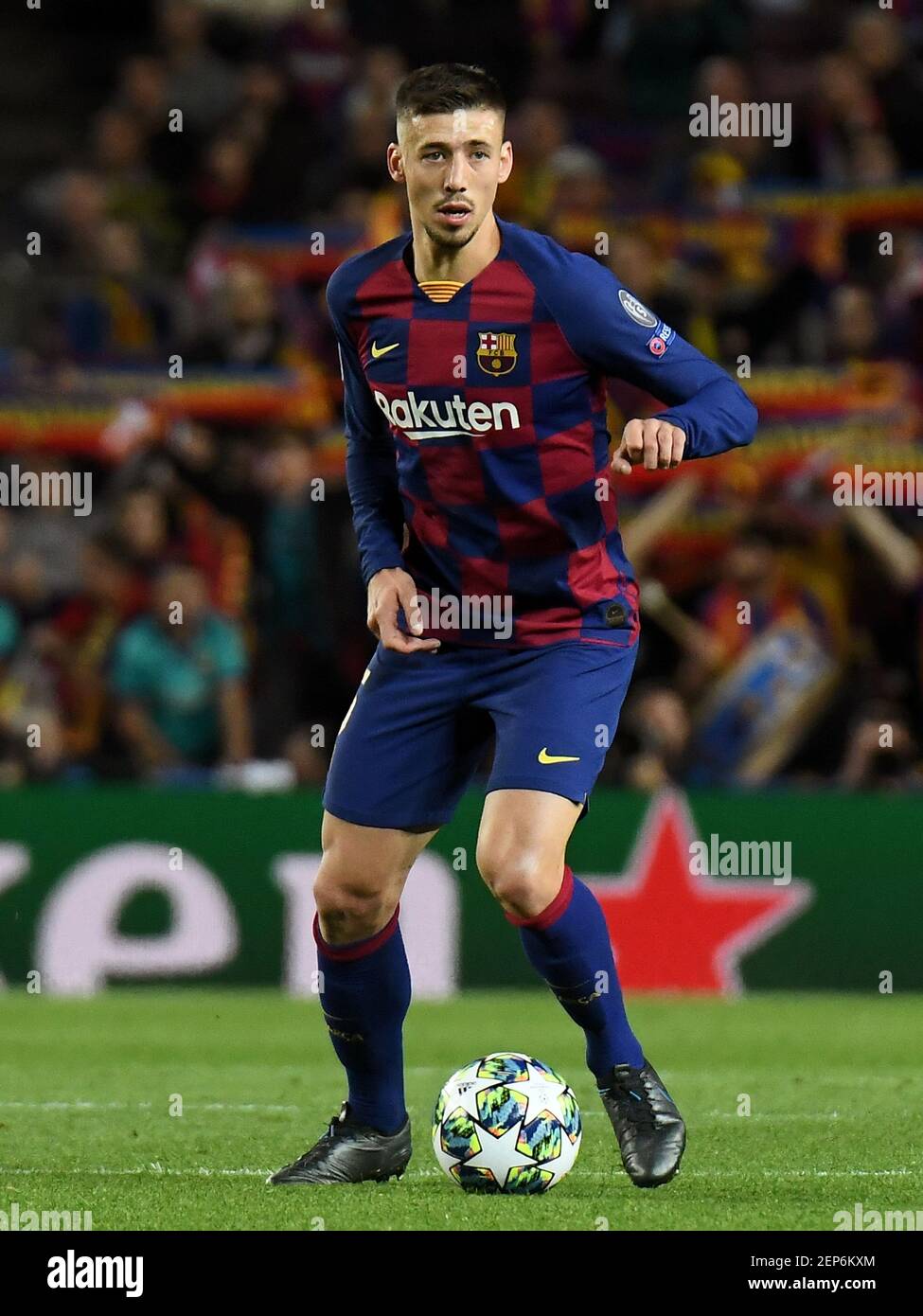 Clement Lenglet of FC Barcelona during the match Real Madrid CF v Club ...