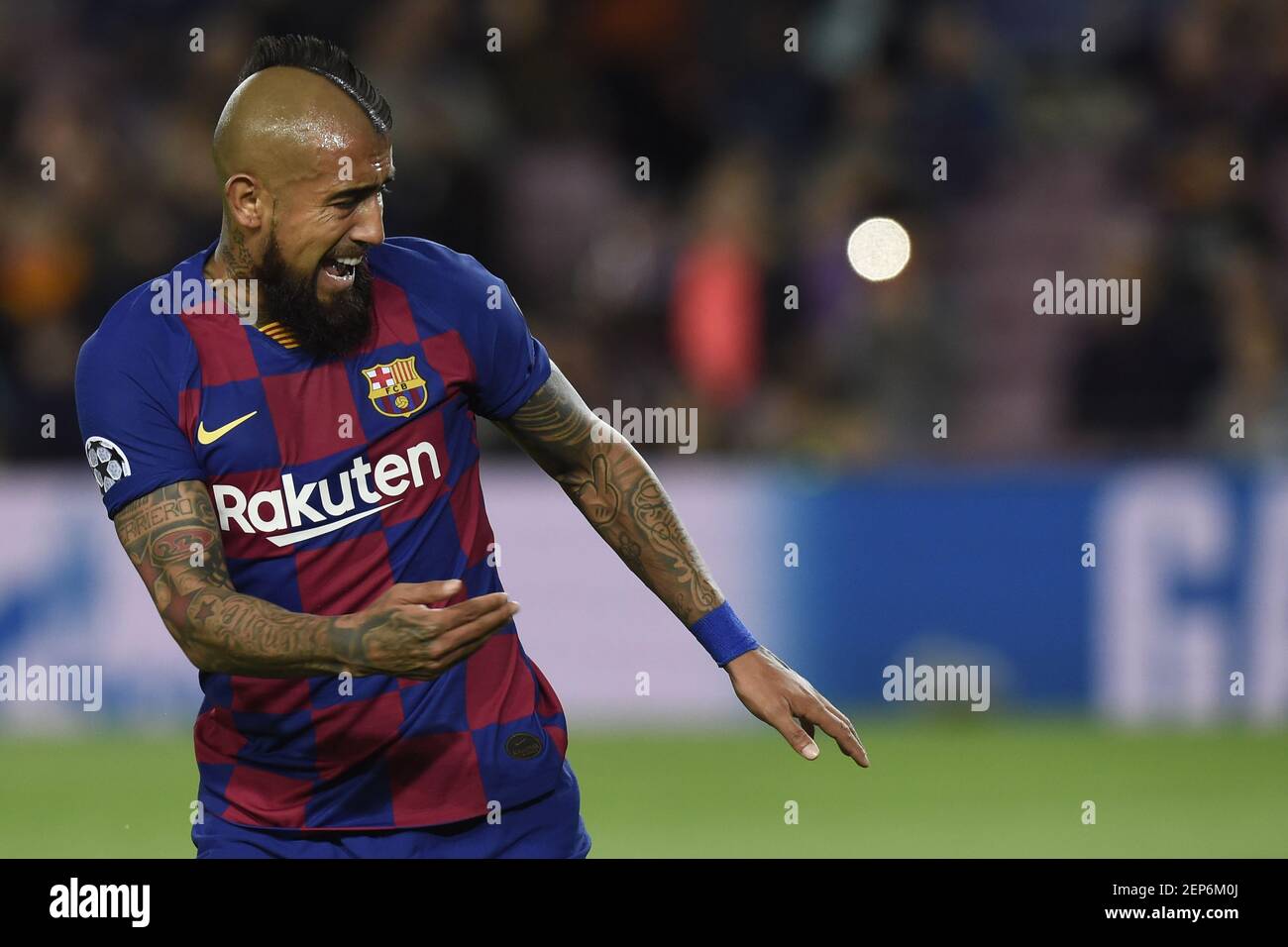 Arturo Vidal of FC Barcelona (Photo by pressinphoto/Sipa USA Stock ...