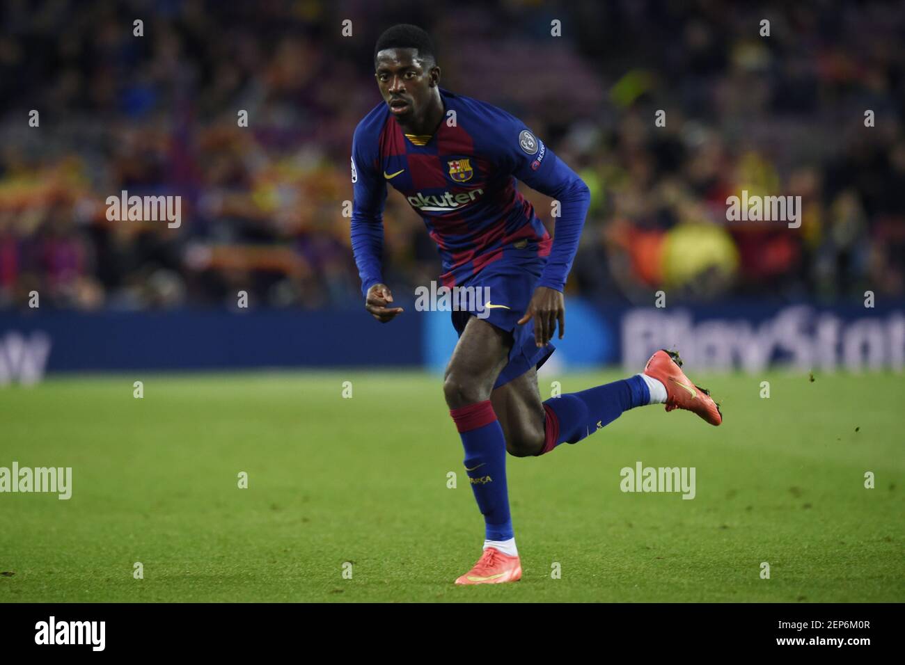 Ousmane Dembele of FC Barcelona (Photo by pressinphoto/Sipa USA Stock ...