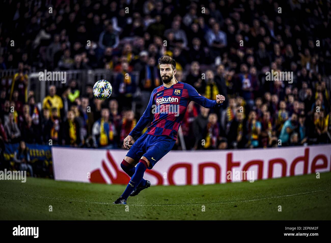 Gerard Pique of FC Barcelona (Photo by pressinphoto/Sipa USA Stock ...